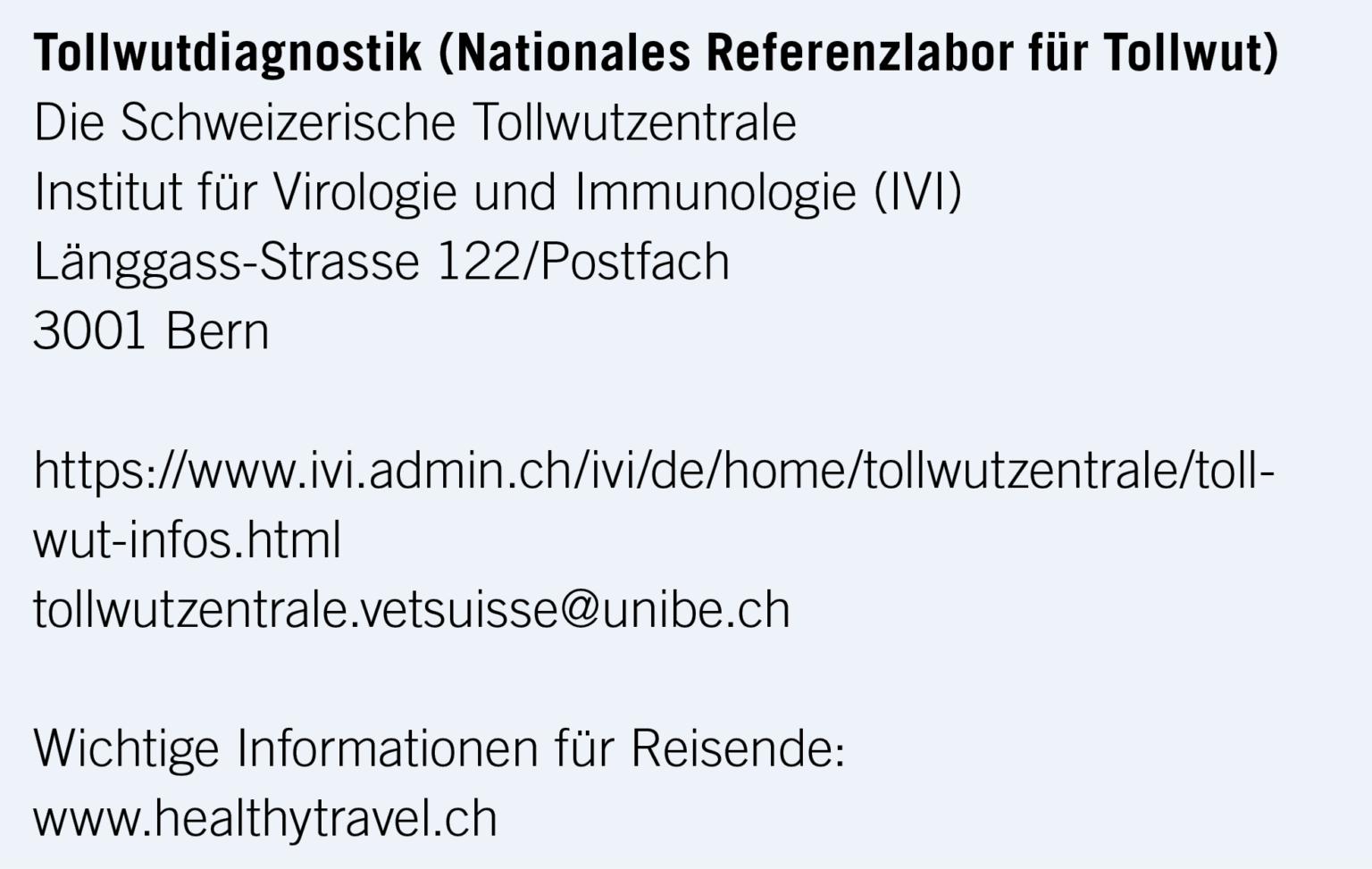 Tollwut-Update 2025: das Wichtigste in Kürze – Aerzteverlag medinfo AG